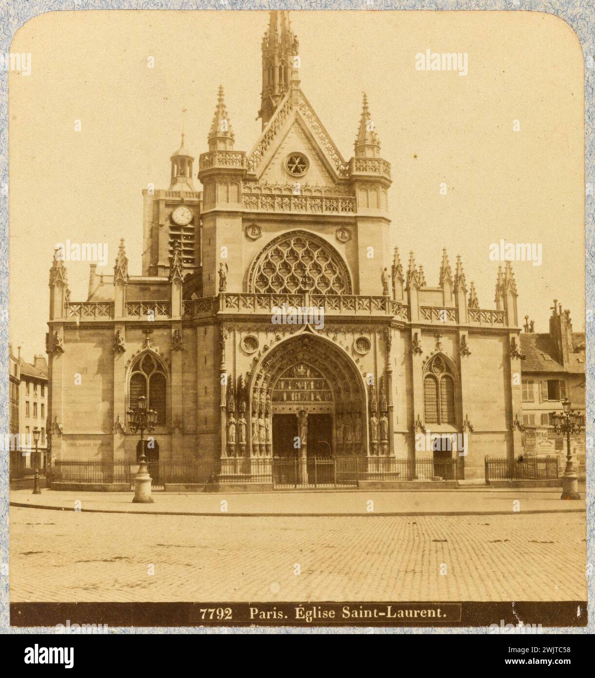 Saint-Augustin Church. Paris (10th arr.). Anonymous photography ...