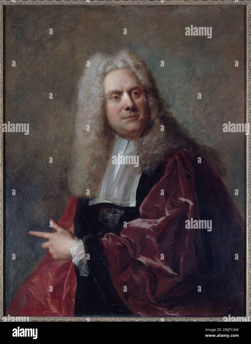 Jean-François de Troy (1679-1752). "Portrait of an alderman (wrongly ...