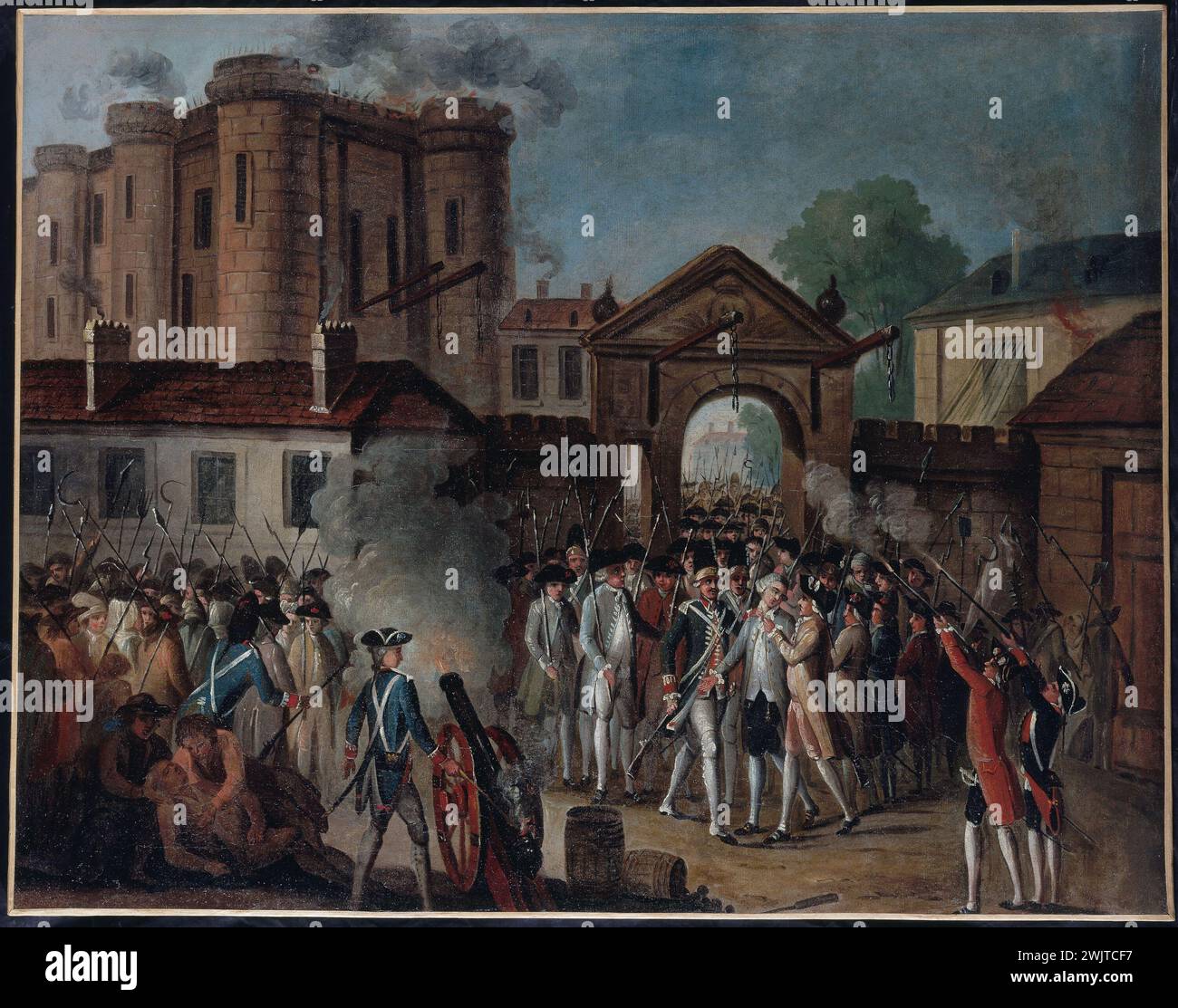 Storming the bastille painting hi-res stock photography and images - Alamy
