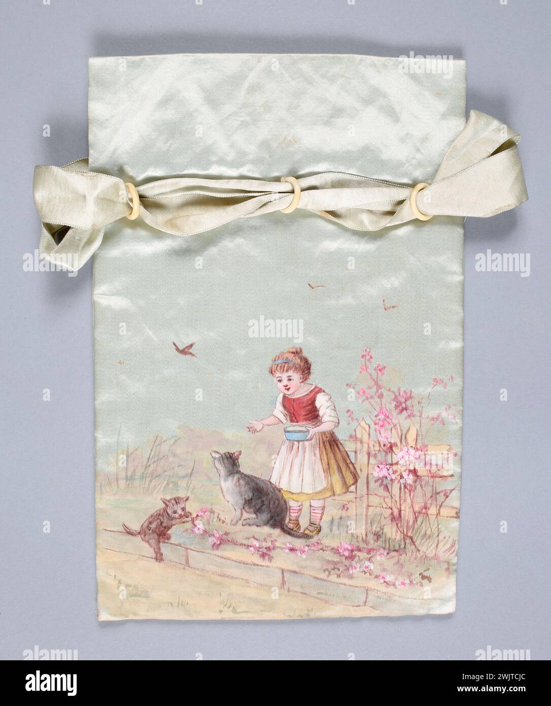 Slip bag. 1880. GAL2001.182.X Stock Photo - Alamy