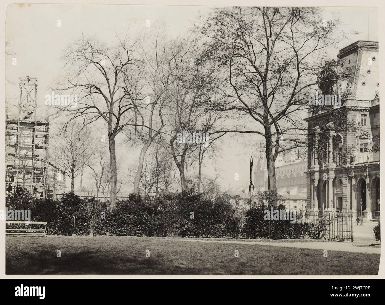 Blancard, Hippolyte (1843 - D.1924), construction of the monument of ...