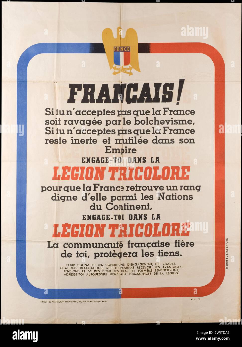 Affiche de propagande de la seconde guerre mondiale 1943 hi-res stock photography and images - Alamy