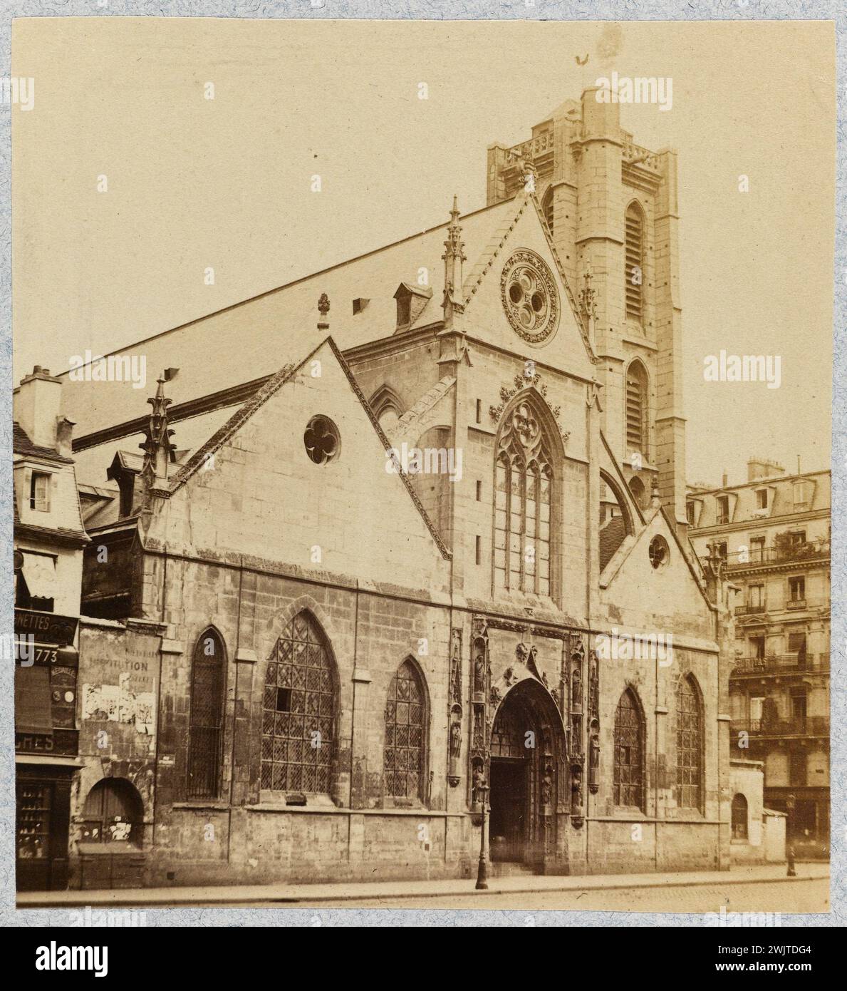 Saint-Nicolas-des-Champs church. Paris (3rd arr.). Anonymous ...