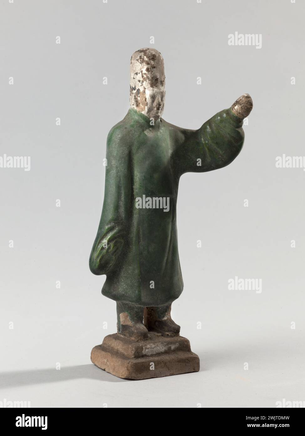 Mingqi: offer of offerings. Terracotta with glaze. Paris, Cernuschi ...