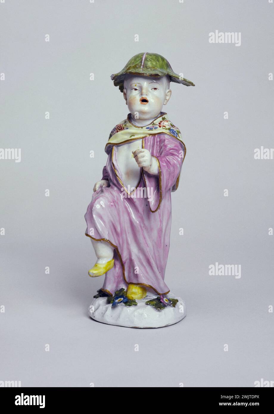 Anonymous. "Chinese child right leg raised", 18th century. German ...