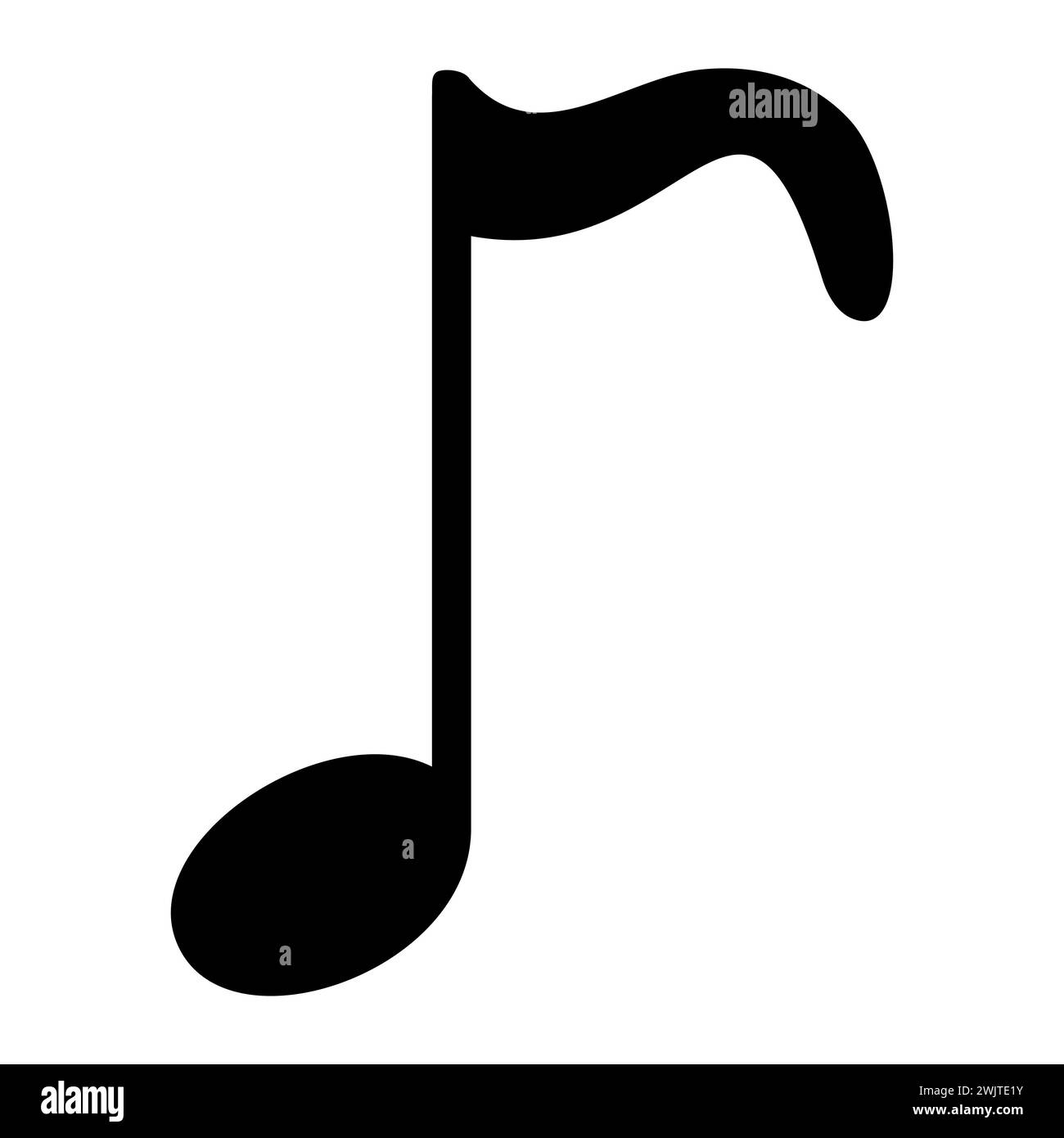 treble clef icon. Vector music Icon.Music Icon in trendy flat style ...