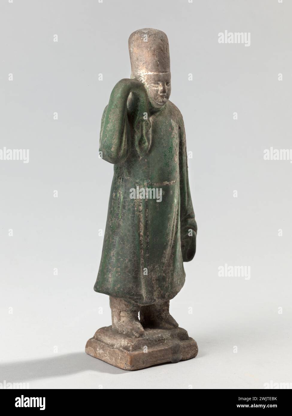 Mingqi: offer of offerings. Terracotta with glaze. Paris, Cernuschi ...