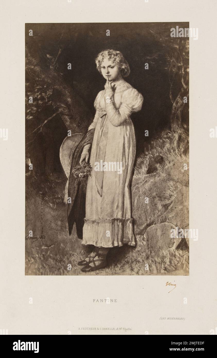 Fantine ". Illustration for" Les Misérables ". Photography from a ...