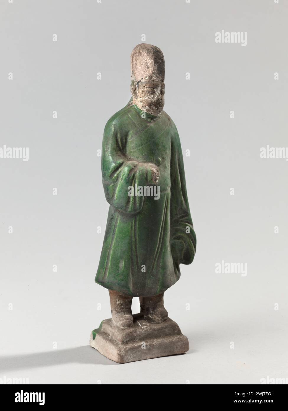 Mingqi: offer of offerings. Terracotta with glaze. Paris, Cernuschi ...