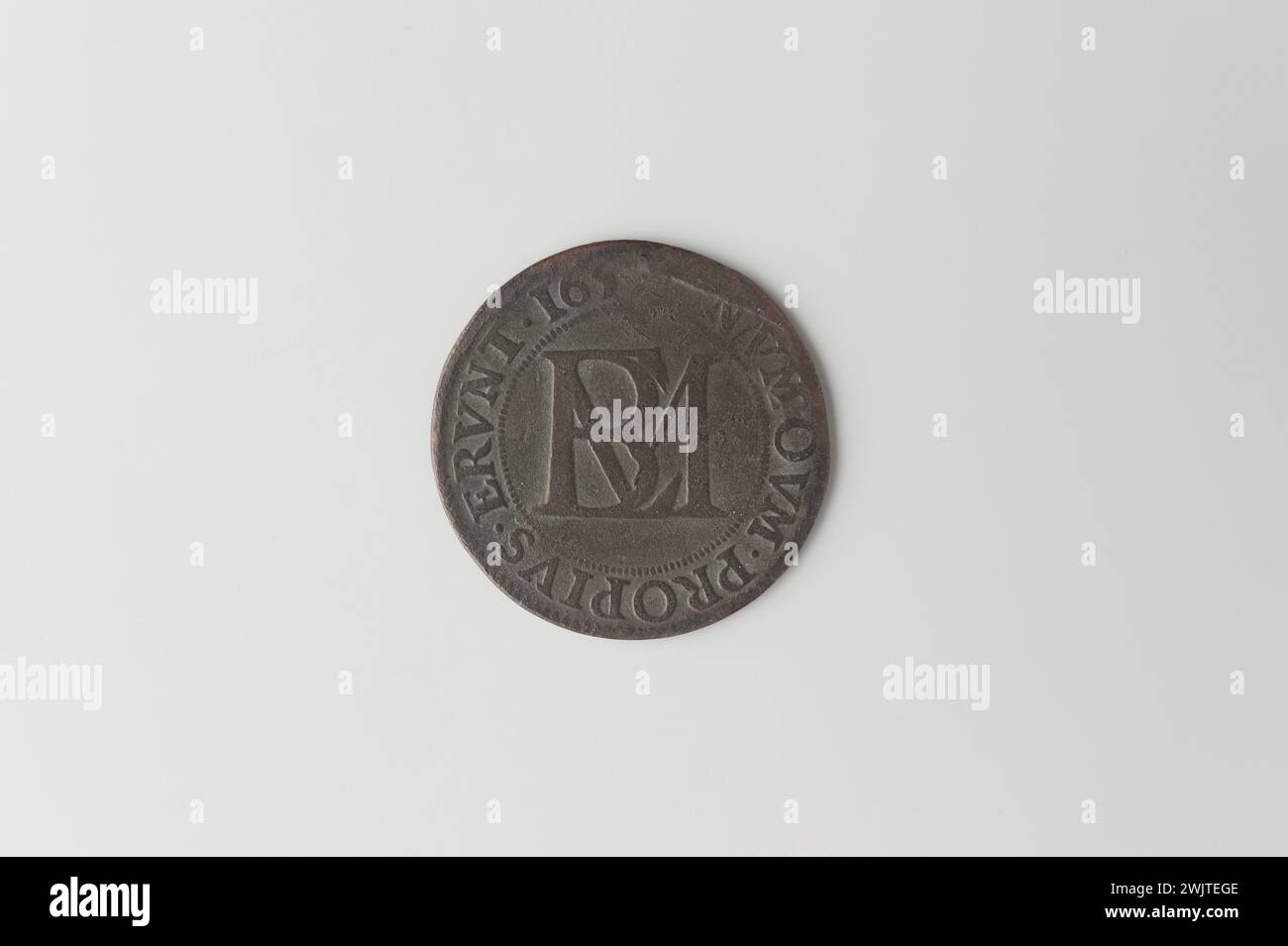 Carnavalet museum, tokens collection Stock Photo - Alamy