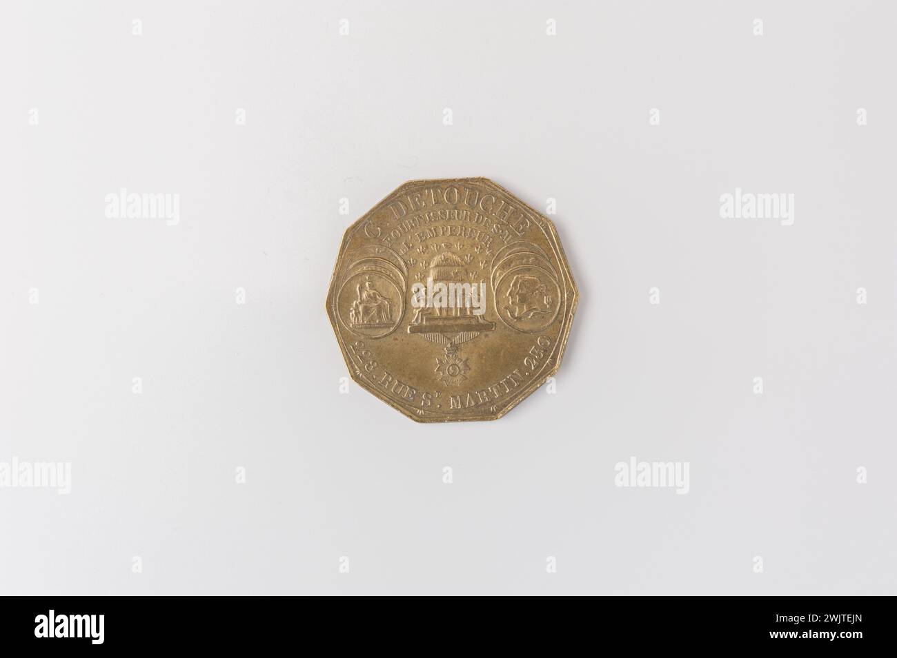 Carnavalet museum, tokens collection Stock Photo - Alamy