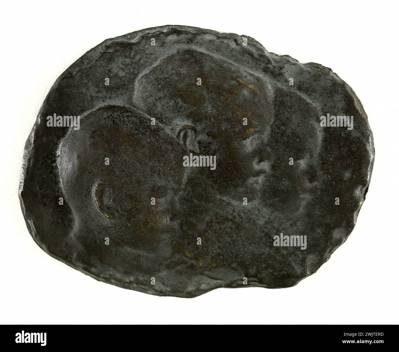 Naoum Aronson (1872-1943). Medal plate. Children. Metal, bronze. Museum ...