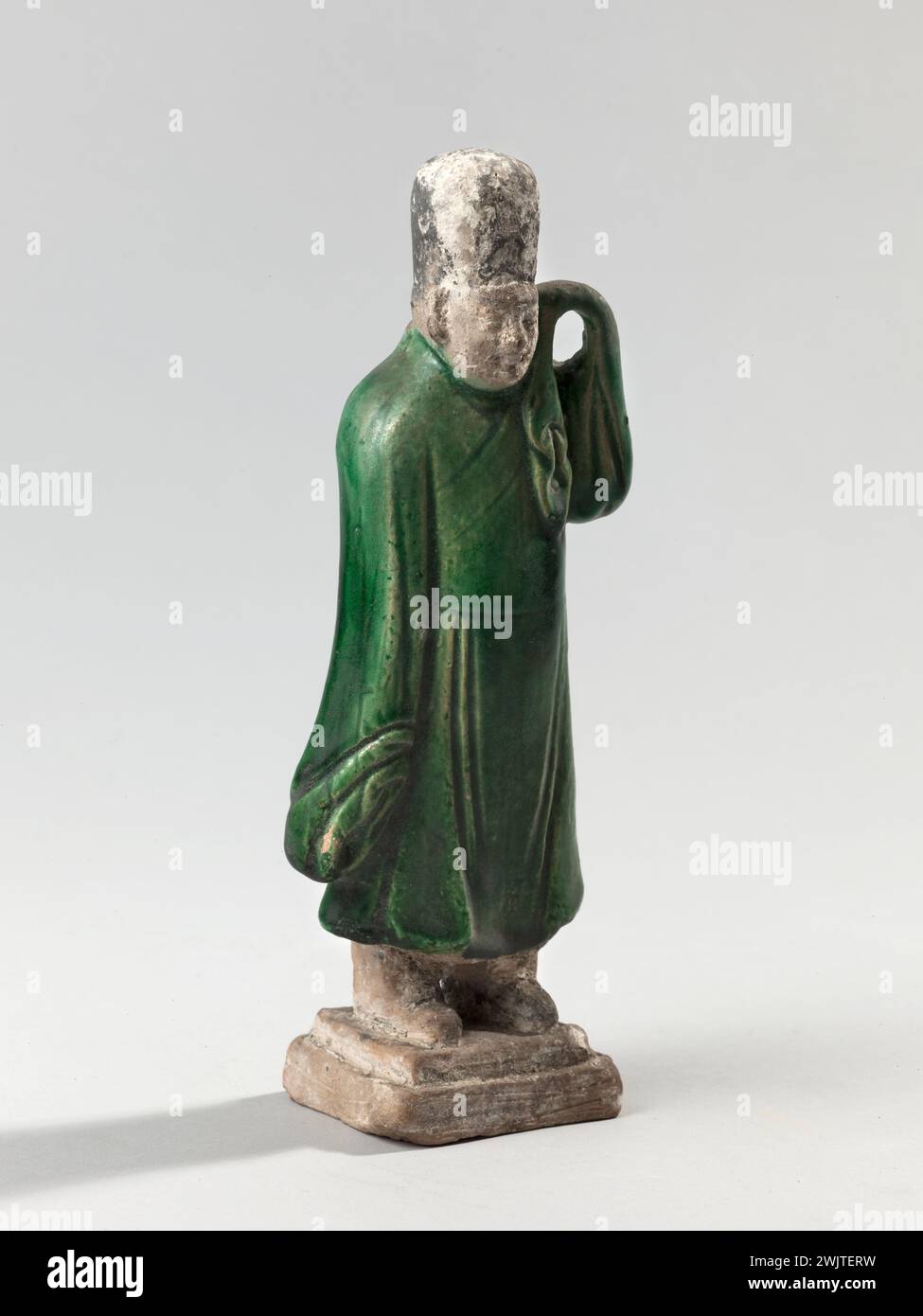 Mingqi: offer of offerings. Terracotta with glaze. Paris, Cernuschi ...