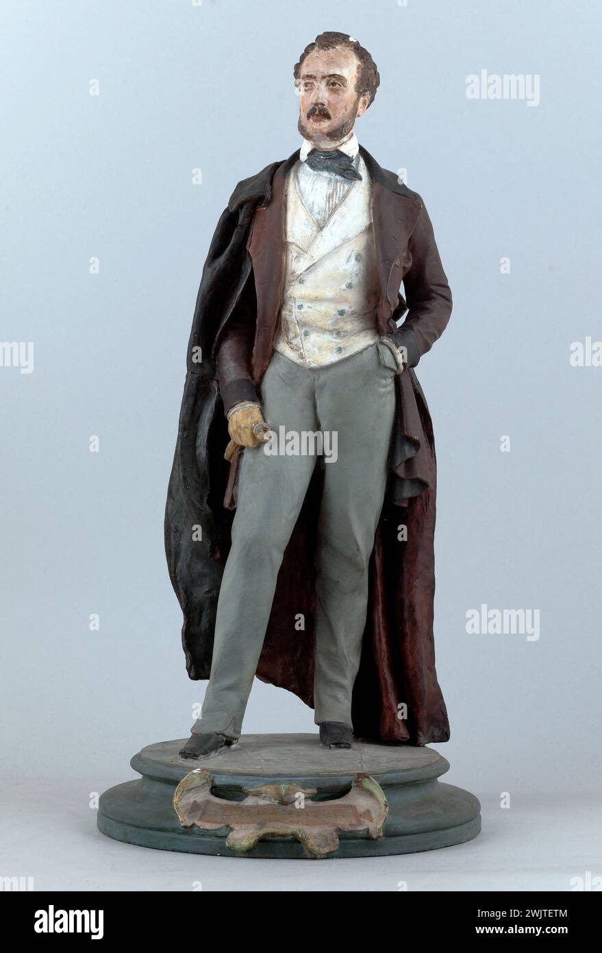 Auguste François Willème (1835-1905). "Portrait of Jean-Baptiste ...