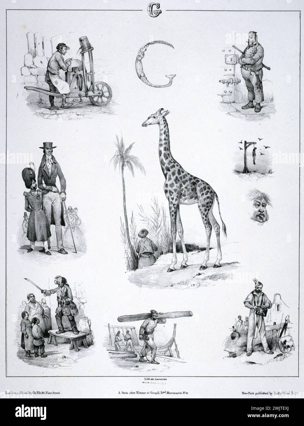 Jean-Victor Adam, dit Victor Adam (1801-1866)/Rittner/Adolphe Goupil ...