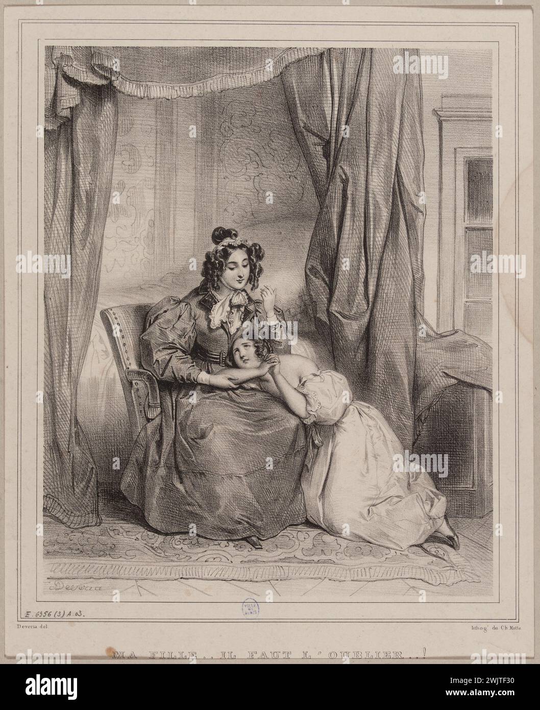 Achille Devéria 1800 1857 French Engraver And Charles Etienne