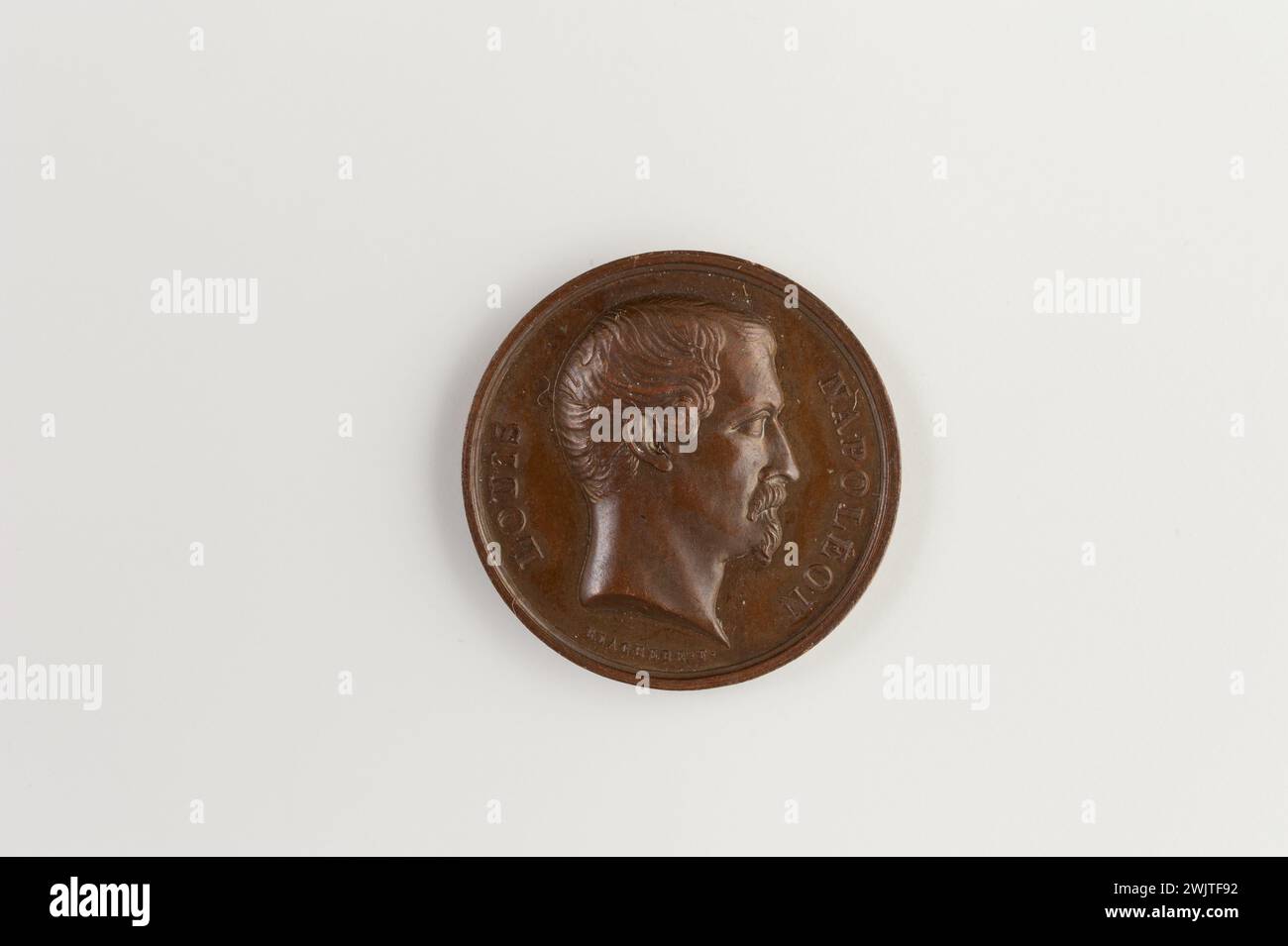 Carnavalet museum, medal collection Louis-Napoléon Bonaparte's right ...