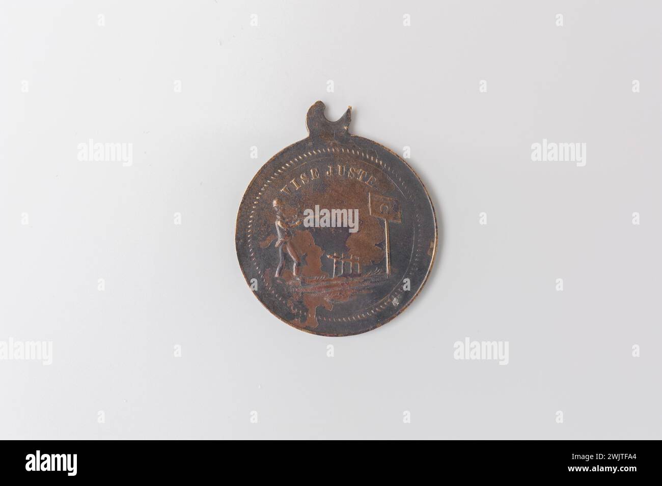 Carnavalet museum, tokens collection Stock Photo - Alamy