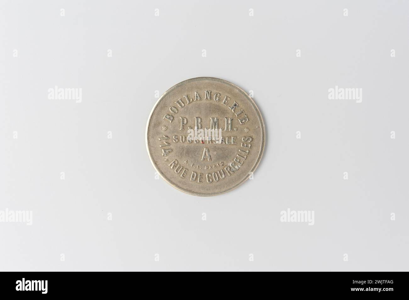Carnavalet museum, tokens collection Stock Photo - Alamy