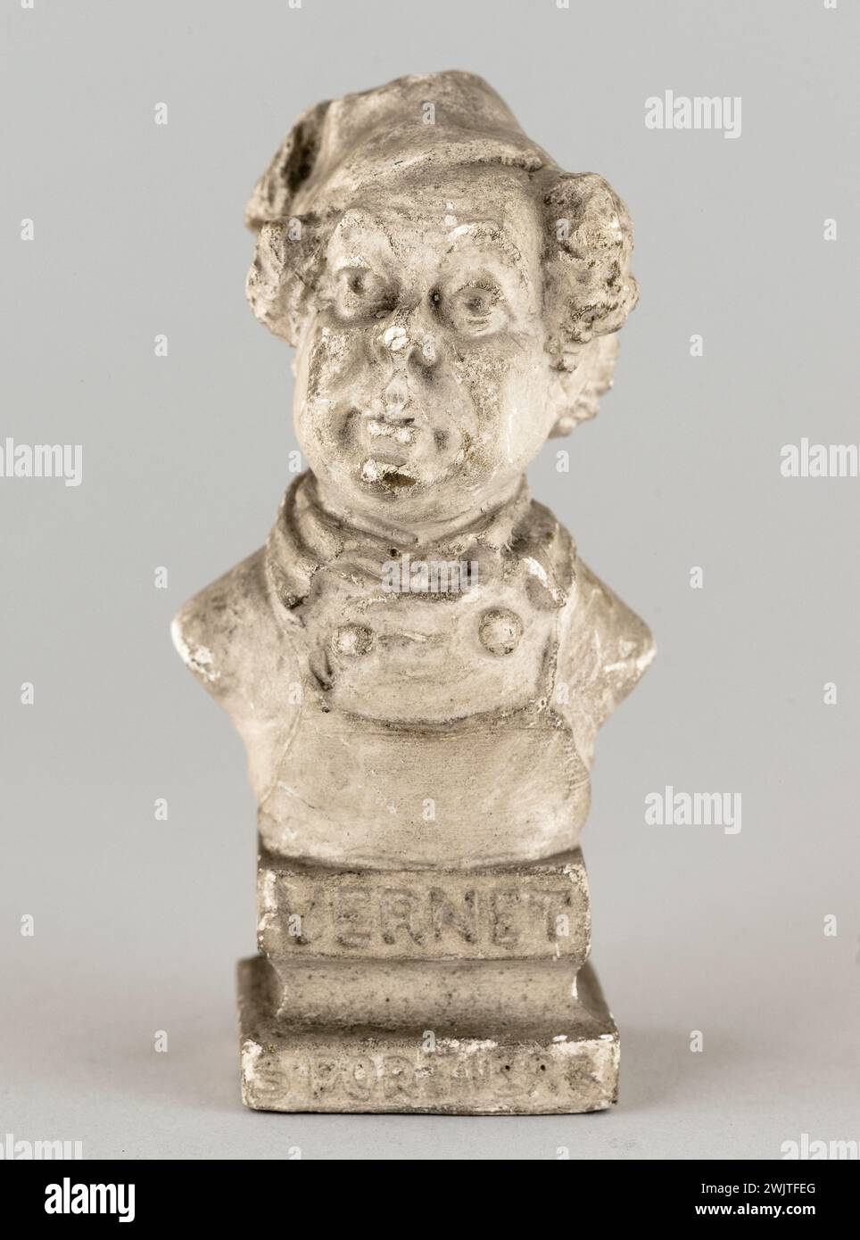 Tadpole. "Portrait-charge of Edme-Charles Vernet (1789-1846), actor, in ...