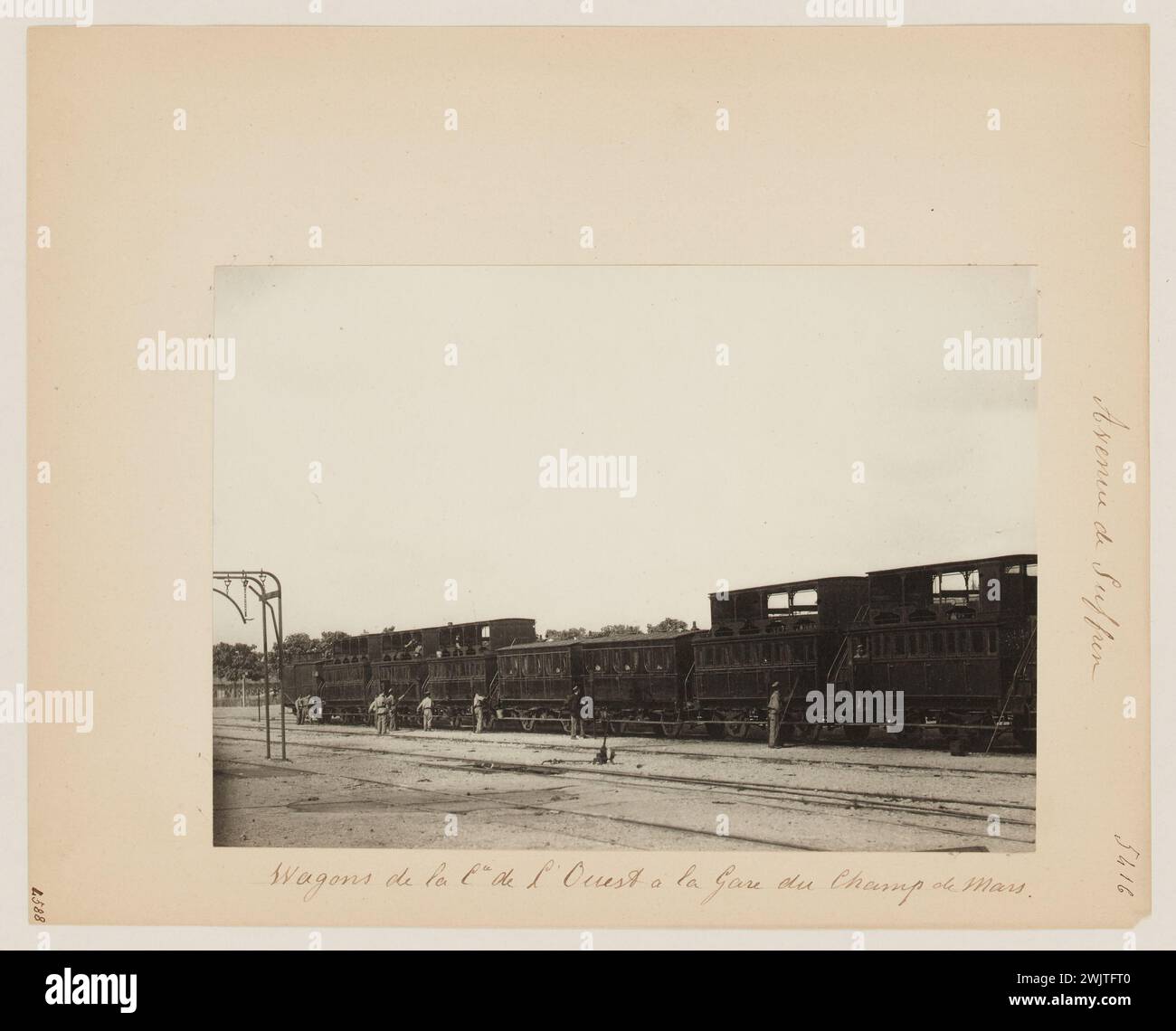 Blancard, Hippolyte (1843-D.1924), Universal Exhibition of 1889: Wagons ...