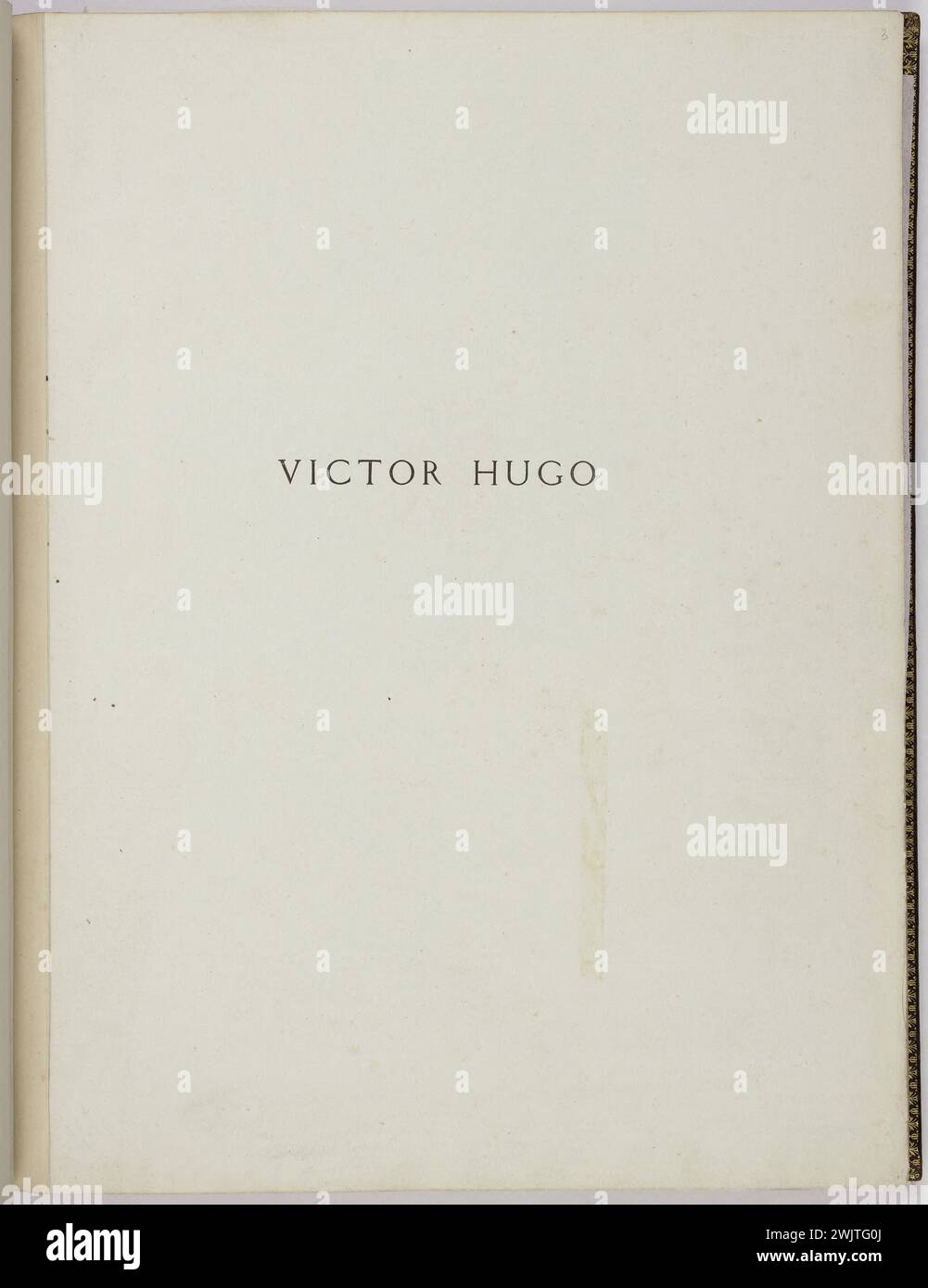 Autograph manuscript of Victor Hugo (1802-1885). Illustrated travel ...