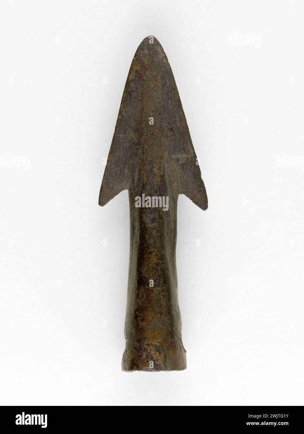 Sweight spearhead. Bronze Age. Copper alloy, cast iron. Coming from ...