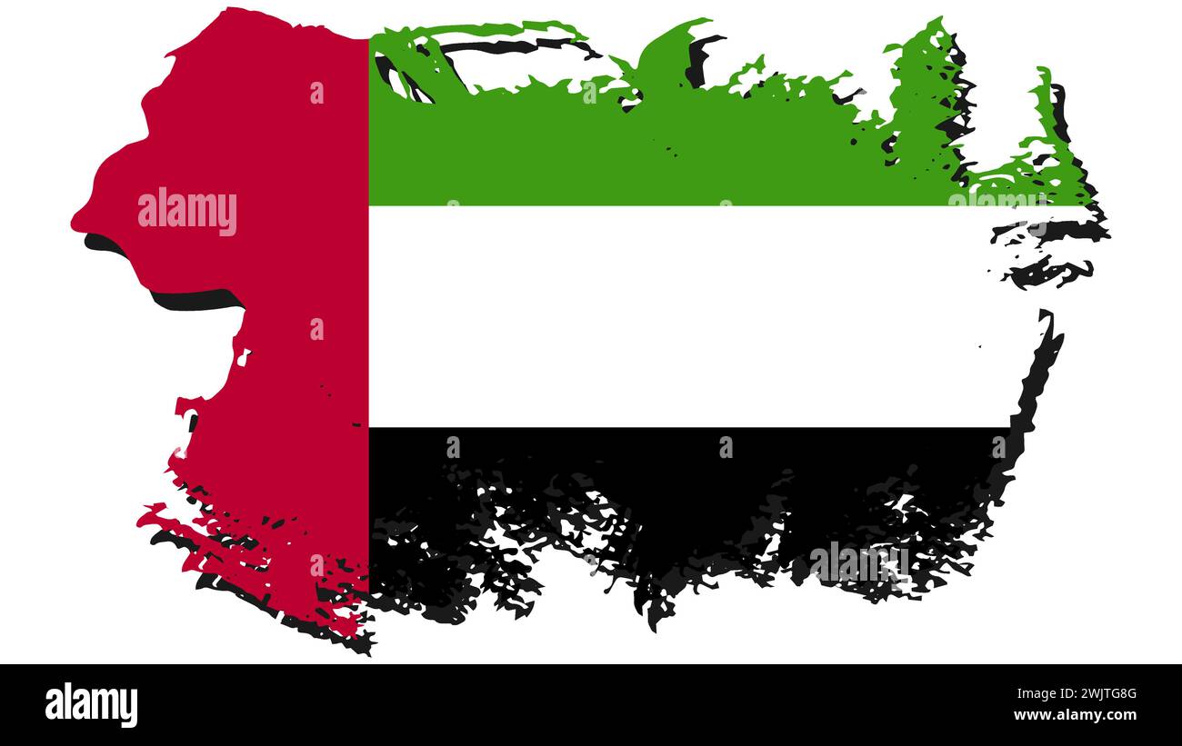 Art Illustration design nation flag sign symbol country of Emirates ...