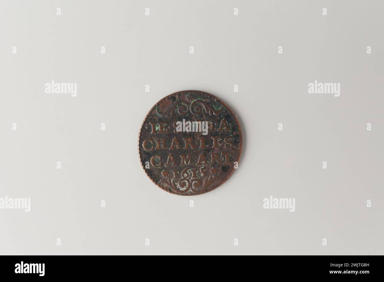 Carnavalet museum, tokens collection Stock Photo - Alamy