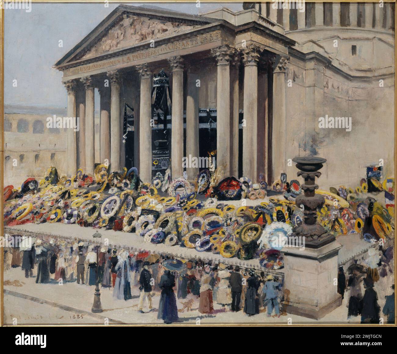 Jean-Paul Sinibaldi (1857-1909). "Victor Hugo funeral to the Pantheon ...