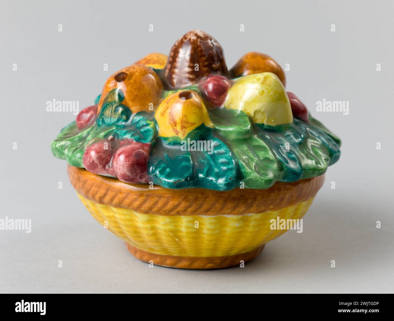 Anonymous. "Fruit -shaped box". Italian earthenware. Paris, Museum of ...