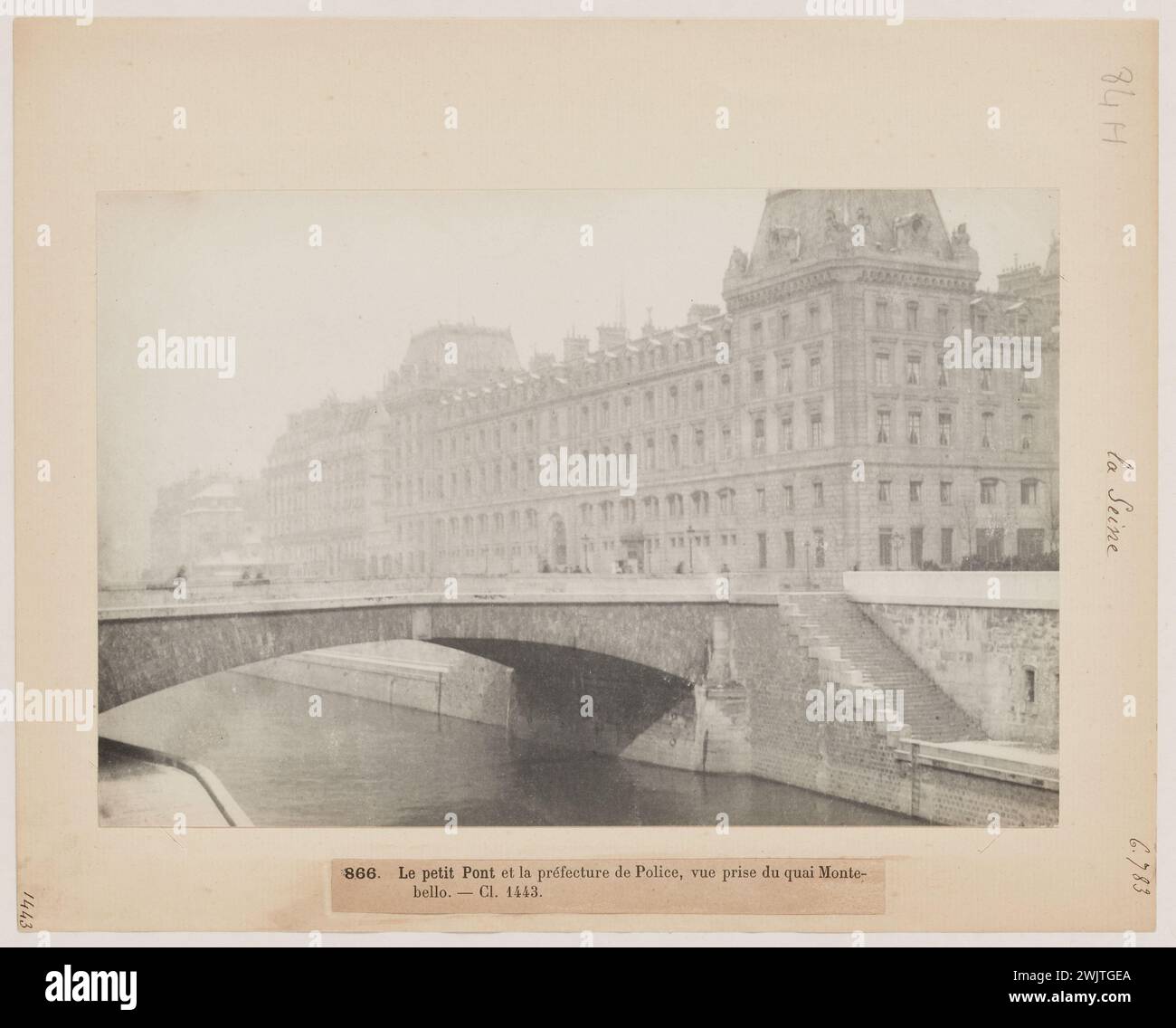 Blancard, Hippolyte (1843 - D.1924), Le Petit Pont - Cardinal Lustiger ...