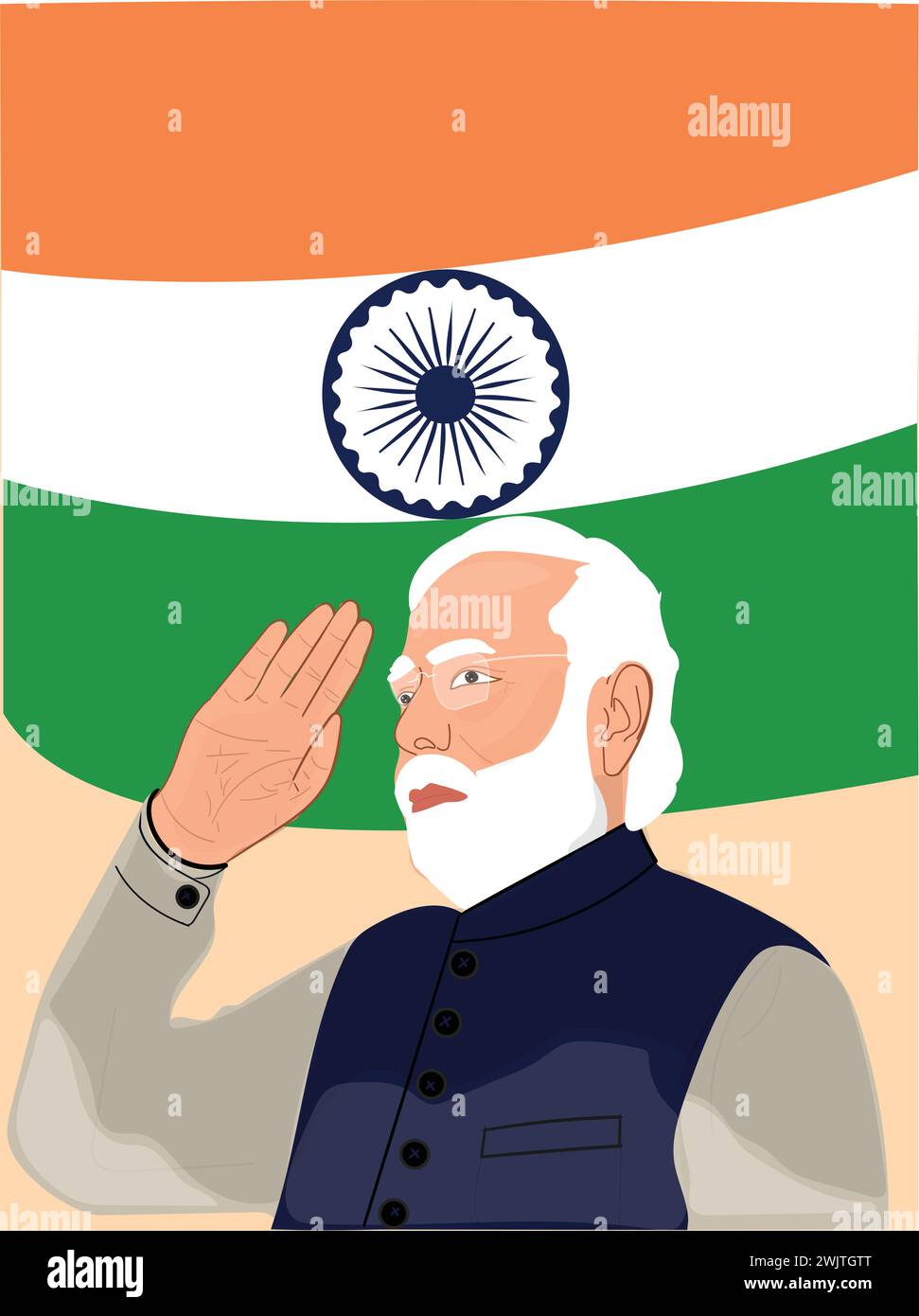 Narendra Modi Vector (Prime Minister of India Stock Vector Image & Art ...
