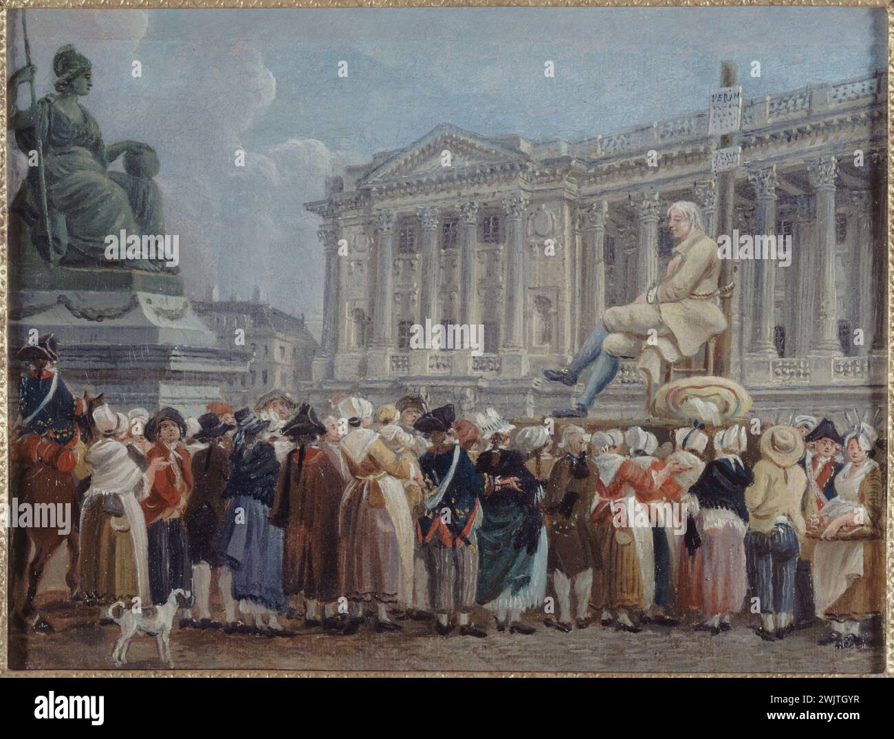 Pierre-Antoine Demachy (1723-1807). "Perrin exhibition". Paris ...