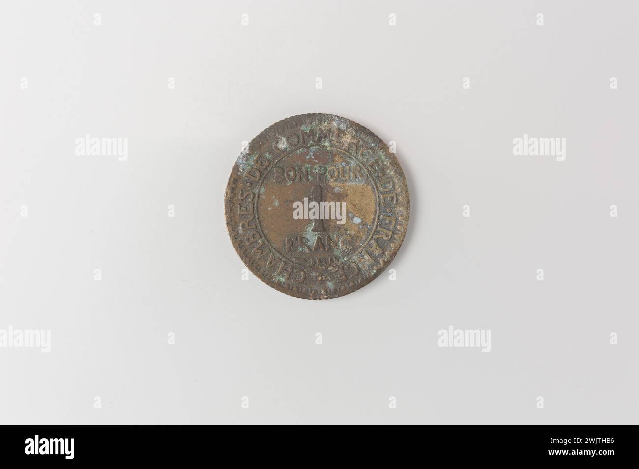 Carnavalet museum, tokens collection Stock Photo - Alamy