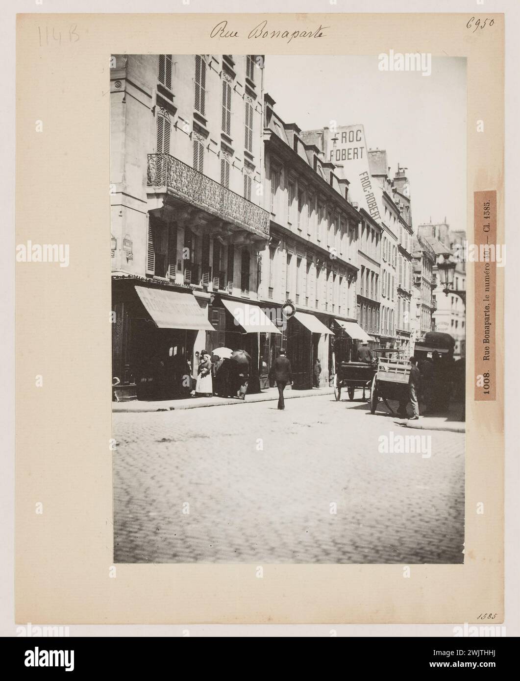 Blancard, Hippolyte (1843 - D.1924), number 40 rue Bonaparte, 6th arrondissement, Paris (dummy ...