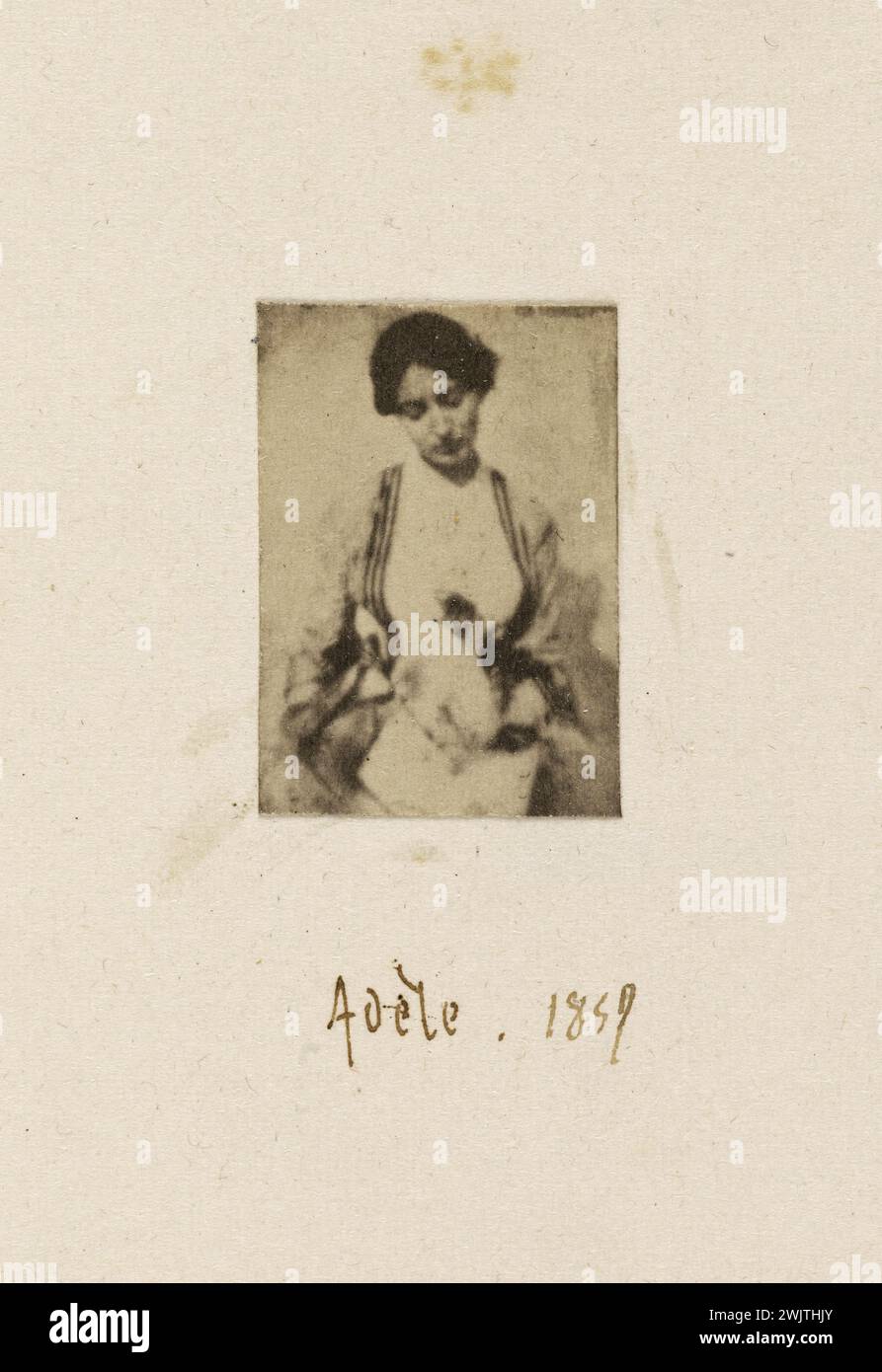 The daughter adele hugo 1830 1915 hi-res stock photography and images ...