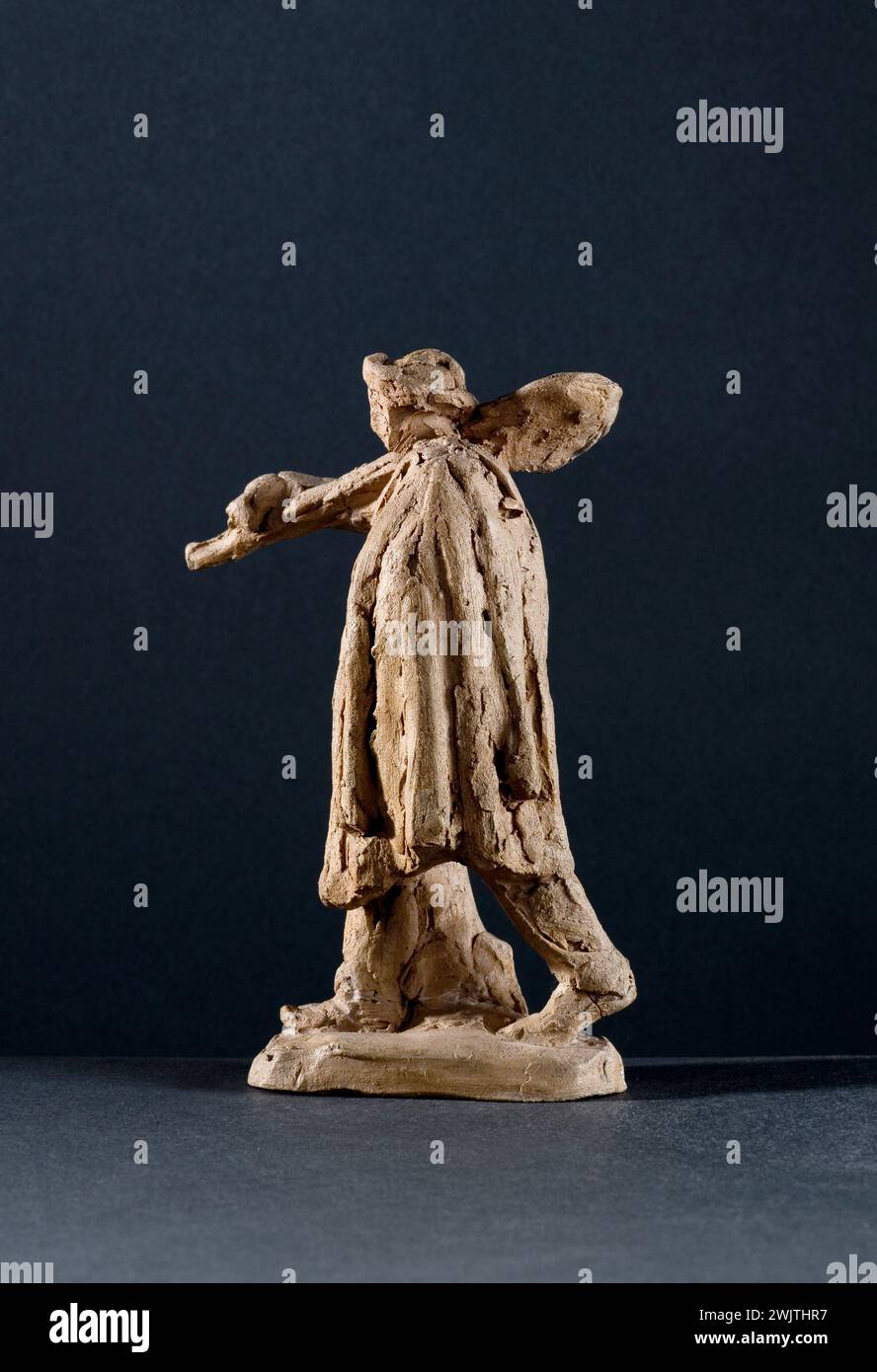 Aimé-Jules Dalou (1838-1902). "Man with a shovel going to work ...