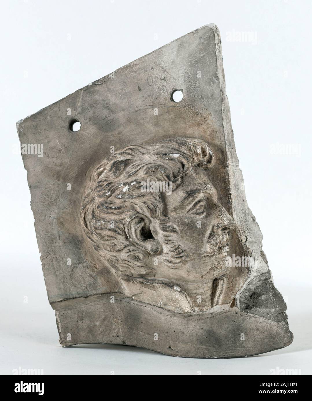 Anonymous. "Molding of a pediment of the Vendôme column". Plaster ...