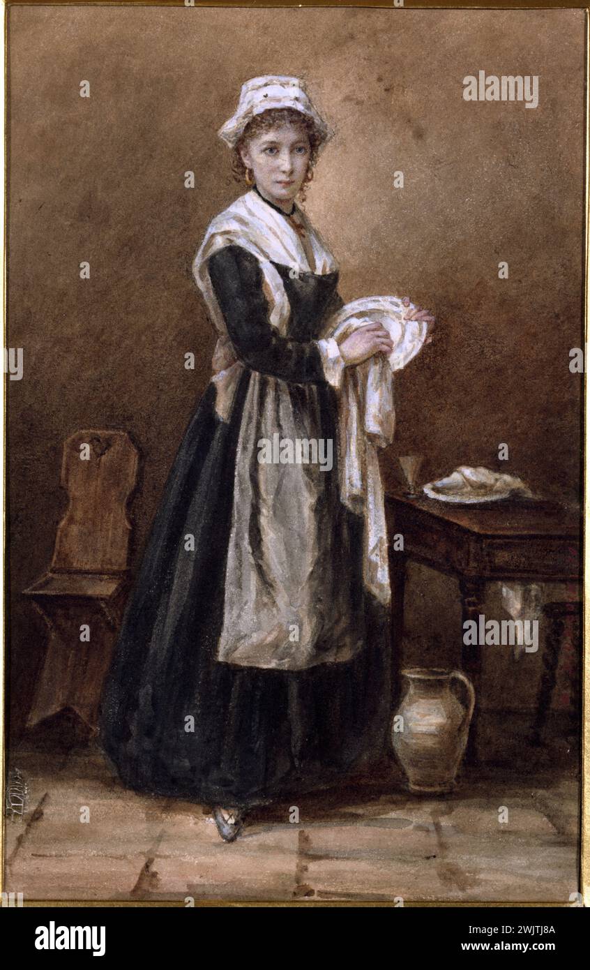 Anonymous, "Sarah Bernhardt in the role of Mariette in François Le ...