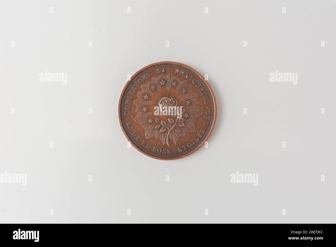 Carnavalet museum, tokens collection Stock Photo - Alamy