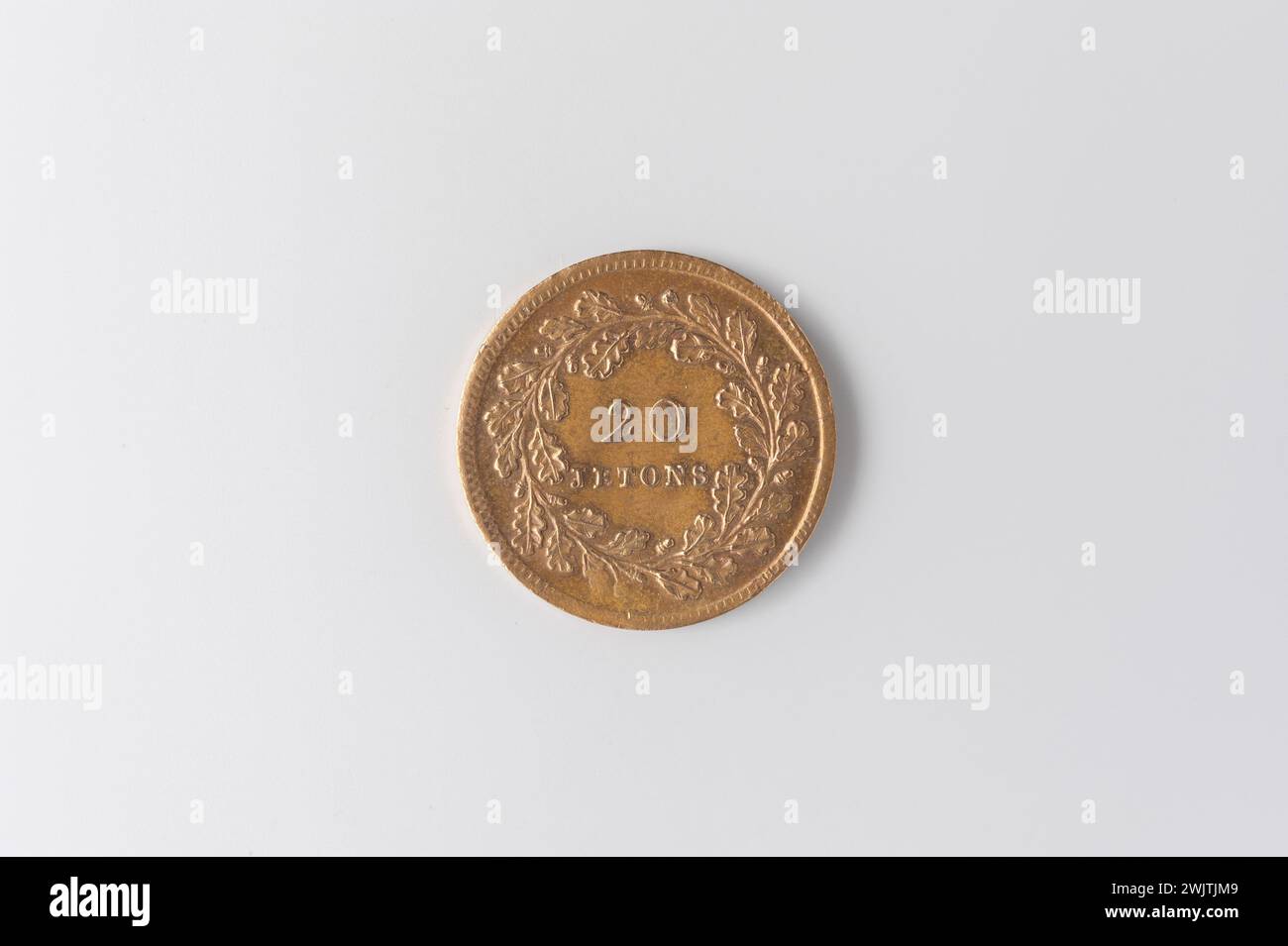 Carnavalet museum, tokens collection Stock Photo - Alamy
