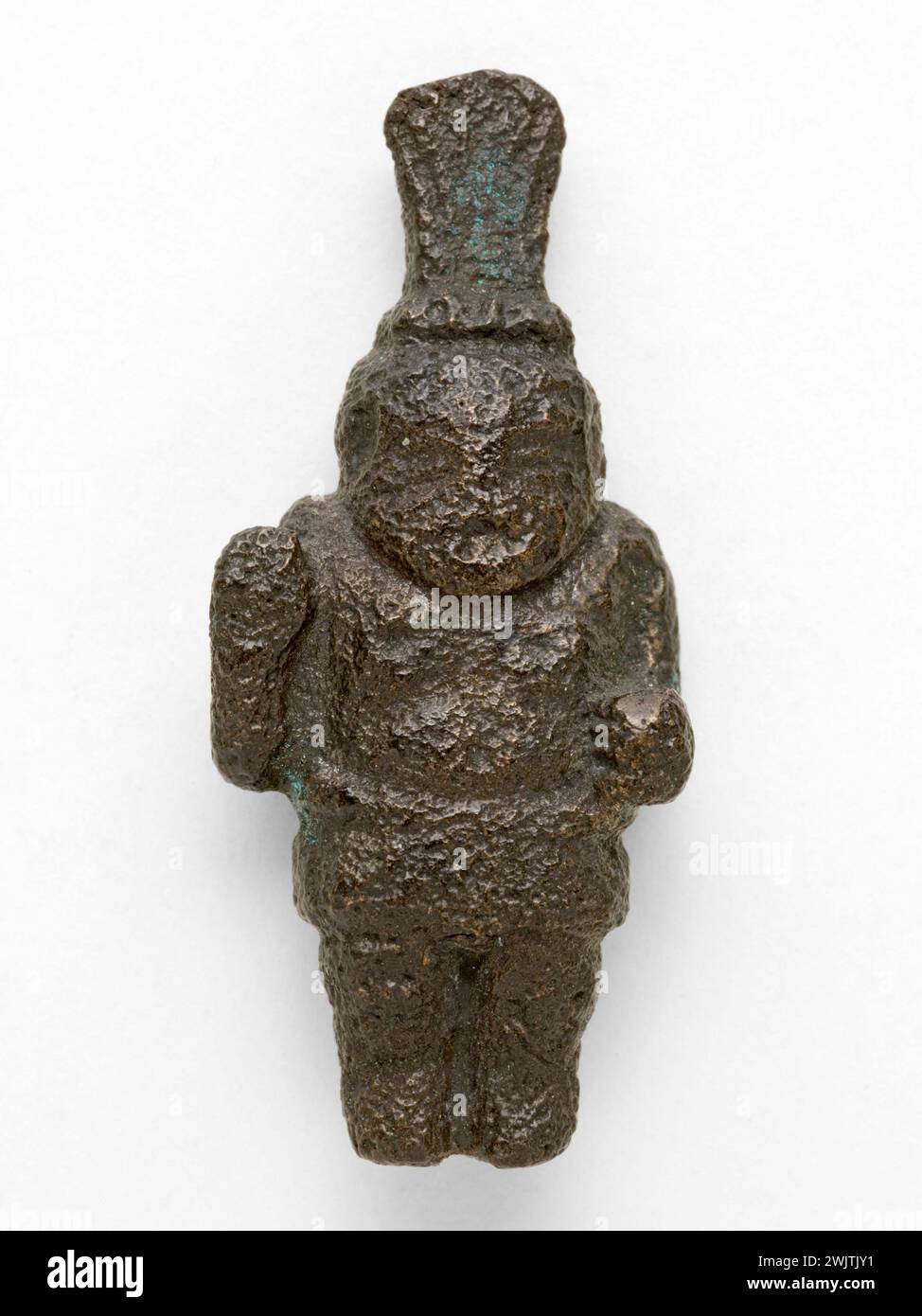 Bès or good genius. Bronze. Gallo-Roman time. Paris, Carnavalet museum ...