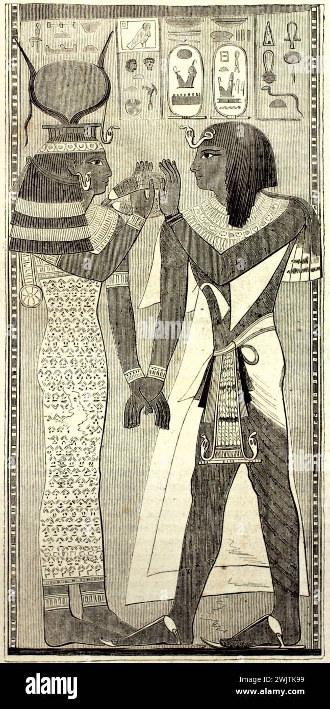 Egyptian hieroglyphics louvre museum paris hi-res stock photography and ...