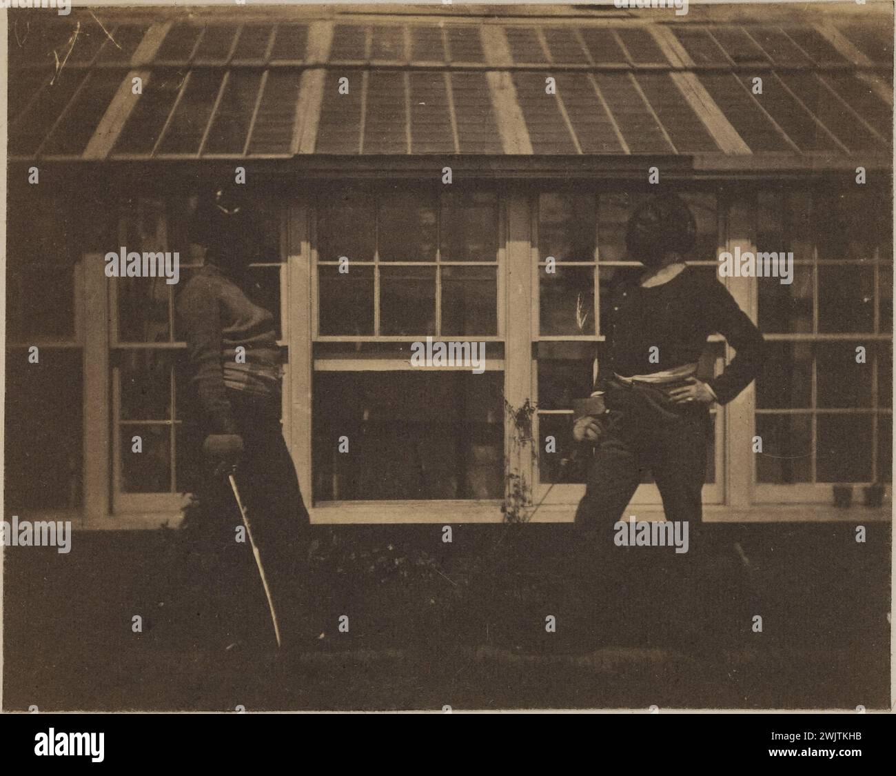 Charles Hugo (1826-1871) and Victor Hugo (1802-1885). 1853-1855 ...