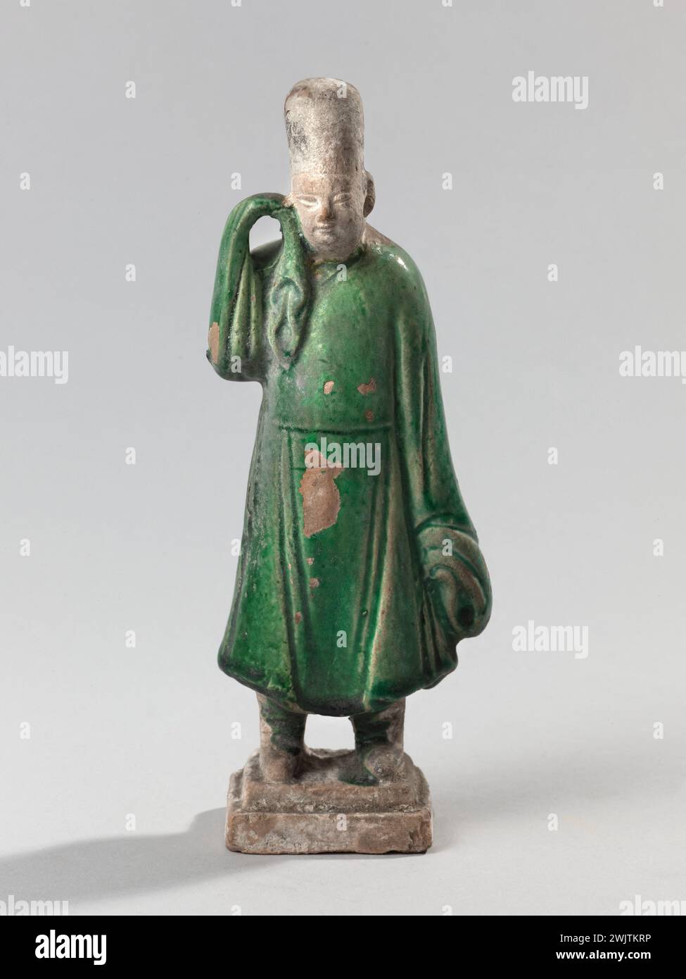 Mingqi: offer of offerings. Terracotta with glaze. Paris, Cernuschi ...