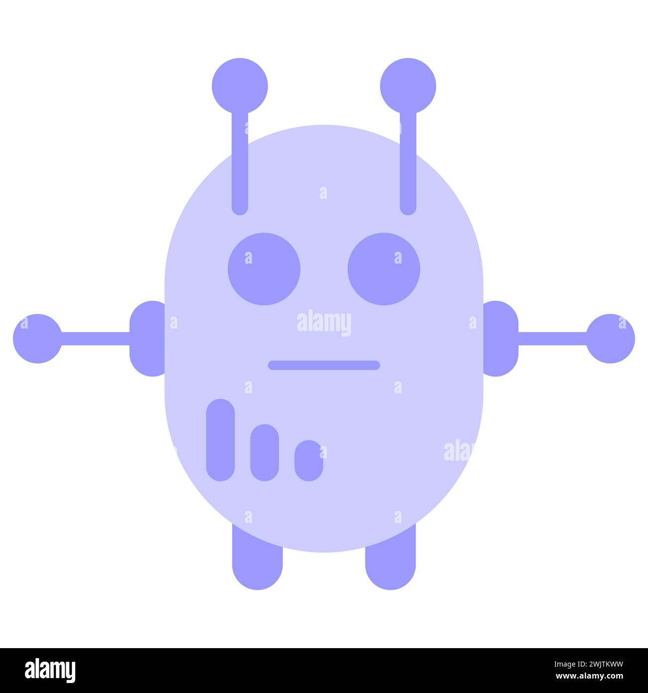 Vector Robot chatbot, in science and business, Technology and ...