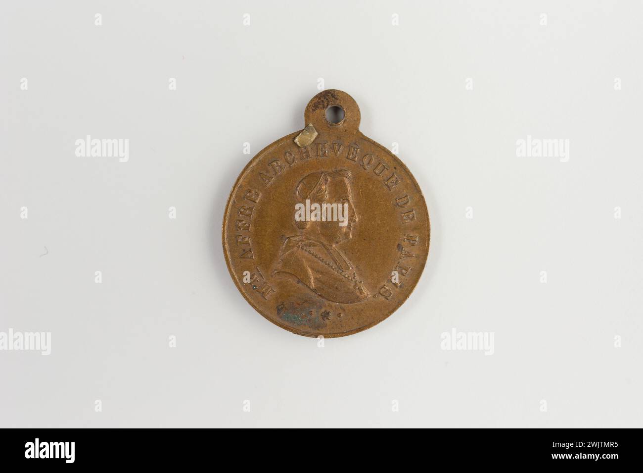 Carnavalet museum, medal collection Bust law of Mgr Denis Affre on the ...