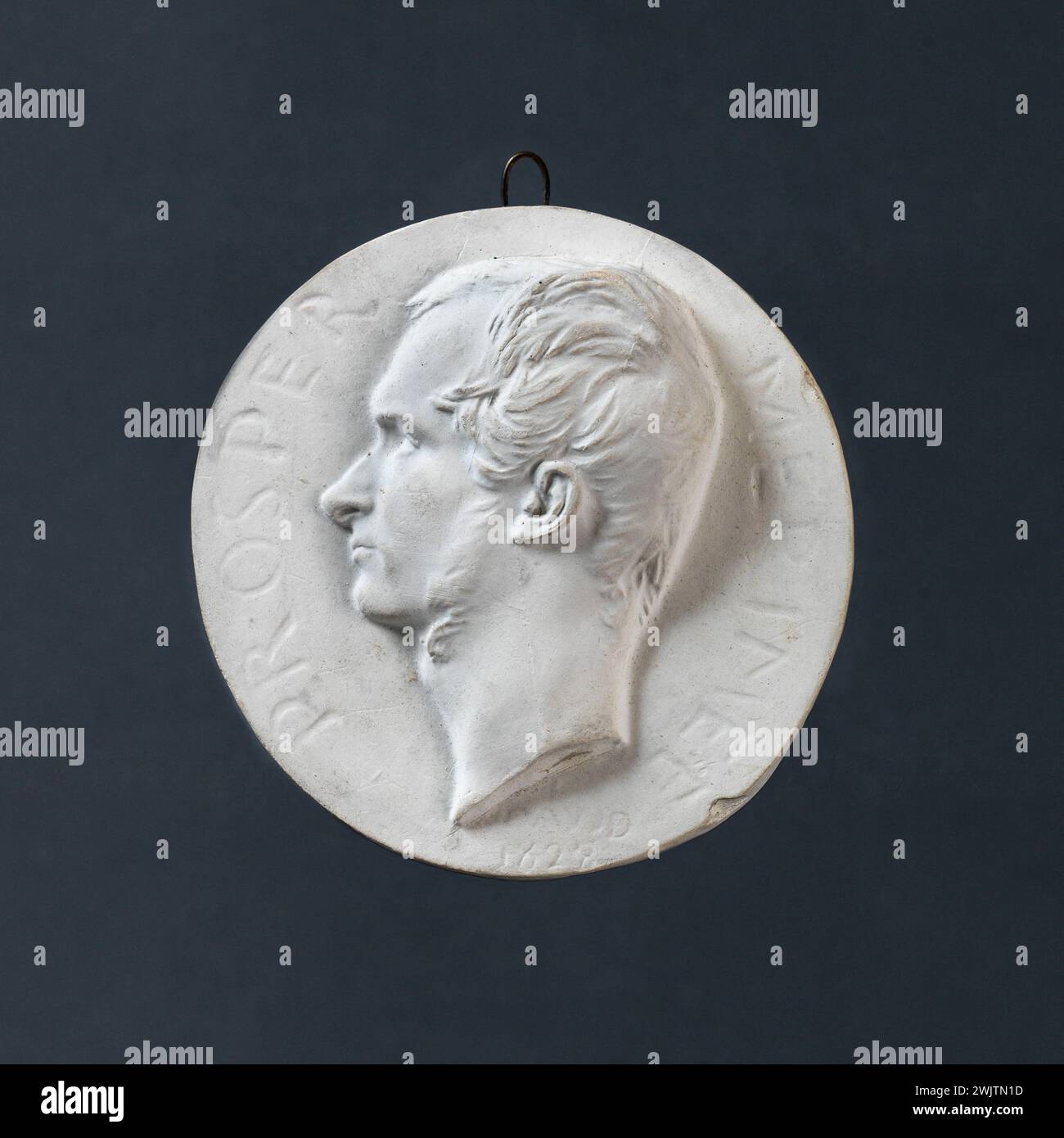 Pierre-Jean David, dit David d'Angers (1788-1856). "Portrait of Prosper ...