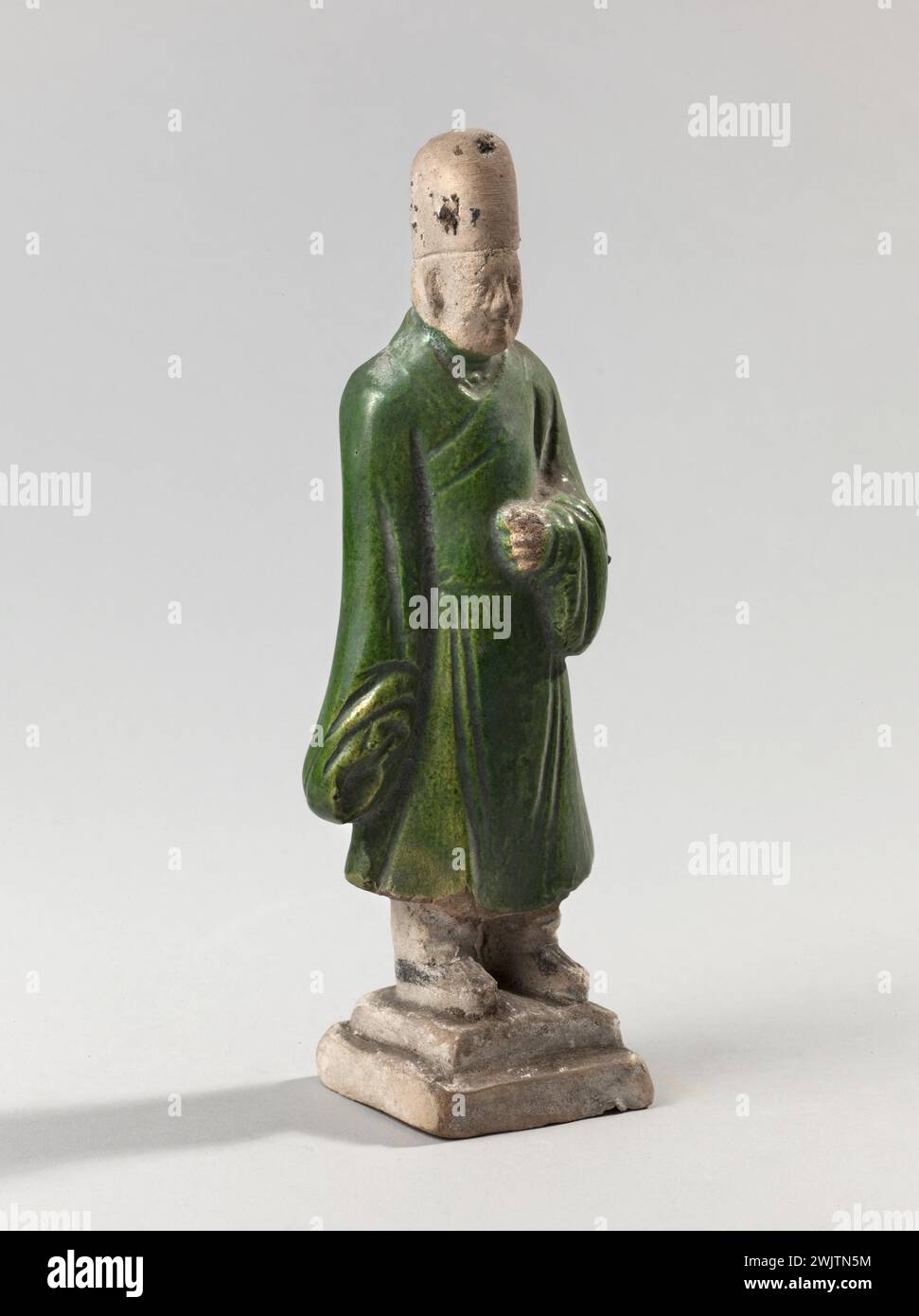 Mingqi: offer of offerings. Terracotta with glaze. Paris, Cernuschi ...